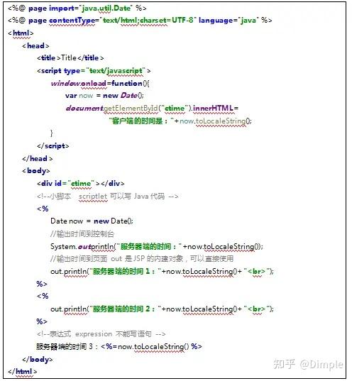 只需5分钟-带你了解JSP - 知乎