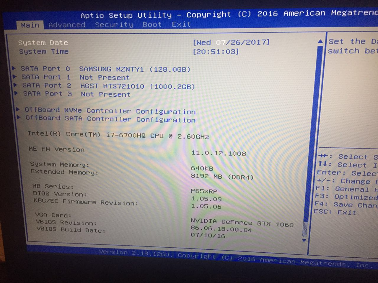 神舟 Z7 sp7s2 蓝天 P65xRP 刷BIOS小记 - 知乎