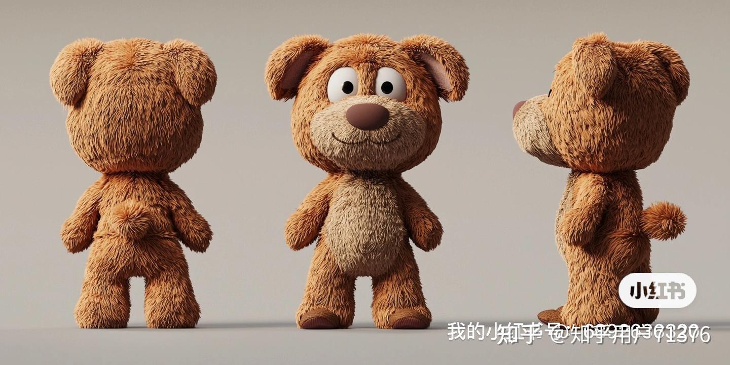 AI生成毛绒玩具 - 知乎