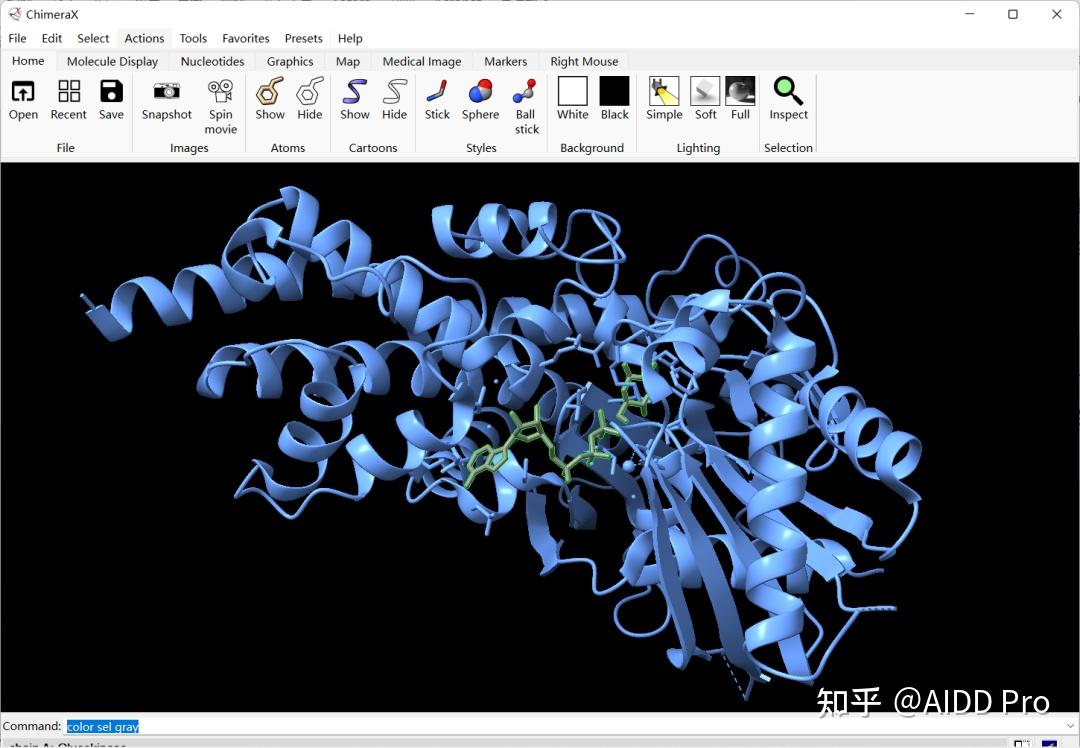 ChimeraX使用教程【05】酶活性位点的展示 - 知乎