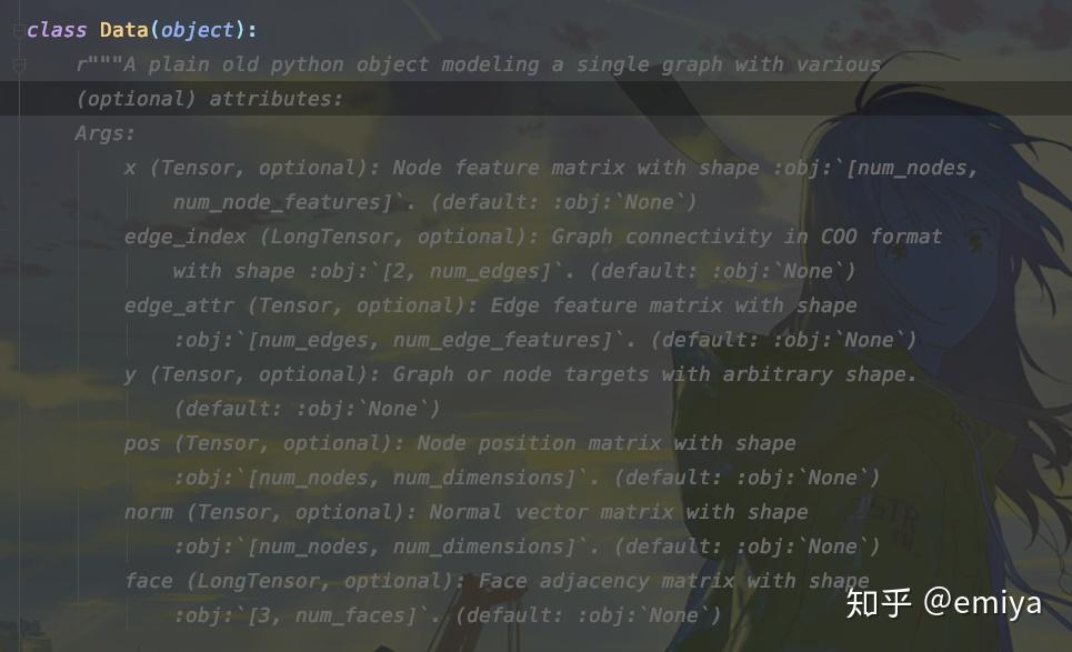 PyG-01 数据预处理-torch_geometric.data.Data - 知乎