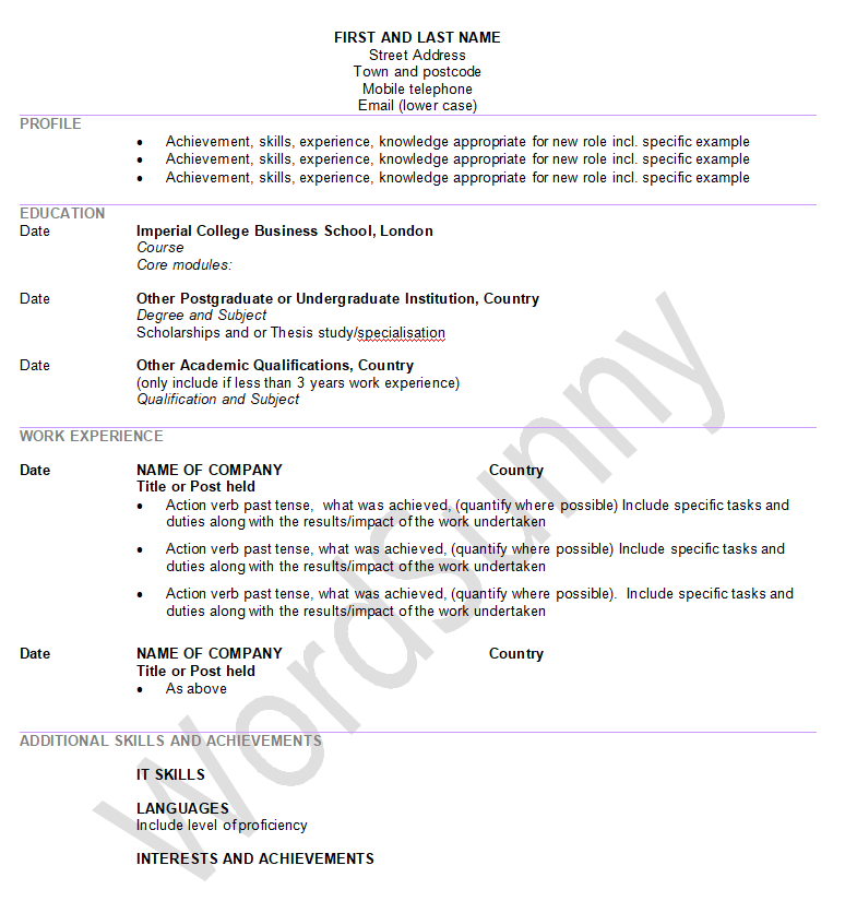 香港留学 留学文书中的cv你真的会写吗? - 知乎