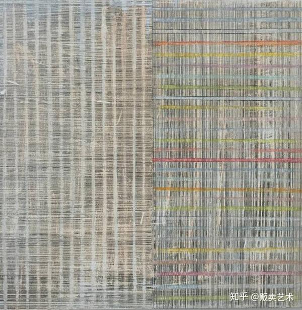 英国艺术家 Hanna Ten Doornkaat 以”线”为主题的抽象画 - 知乎