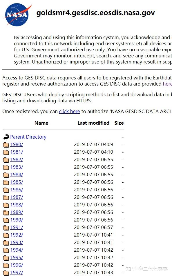 NASA卫星数据MERRA-2下载指南 - 知乎