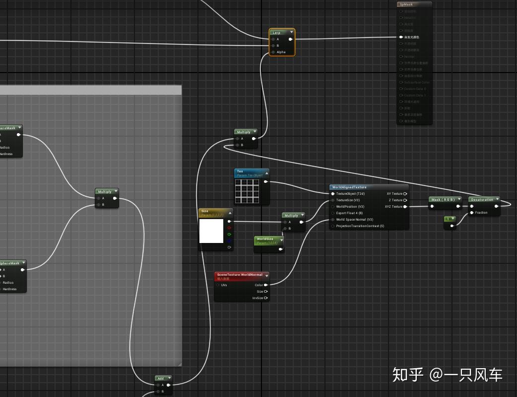 Ue4 SphereMask节点的运用，还原死亡搁浅特效 - 知乎