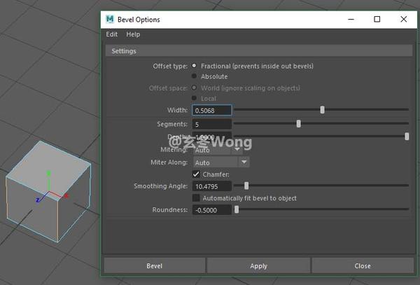 Maya 2017 Modeling Toolkit 教程05：Bevel Tool - 知乎