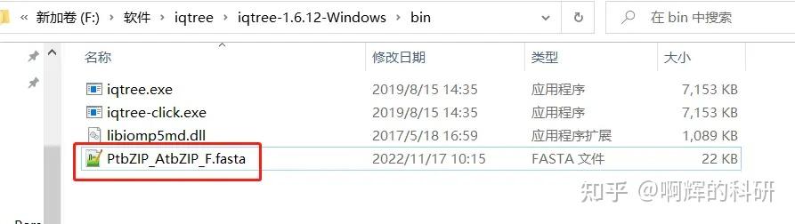 基因家族的系统进化树-基于Windows系统上的iqtree - 知乎