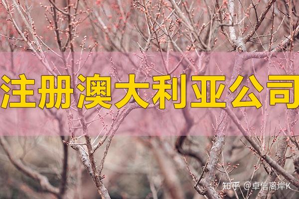 如何注册澳大利亚公司 - 知乎