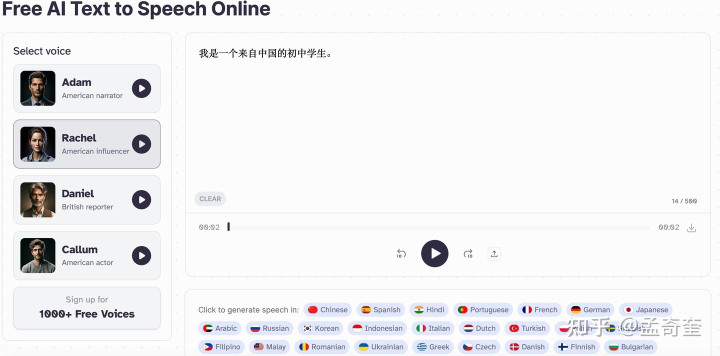 福布斯2024-AI TOP50公司简介（十一）：ElevenLabs - 知乎