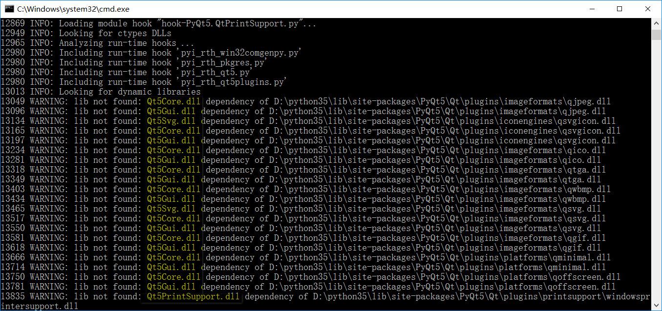 Pyinstaller打包exe出现“failed To Execute Script Pyi Rth Qt5plugins” 知乎
