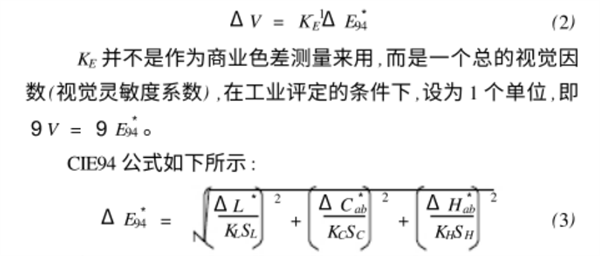 CIE94色差公式的特点及行业应用 - 知乎
