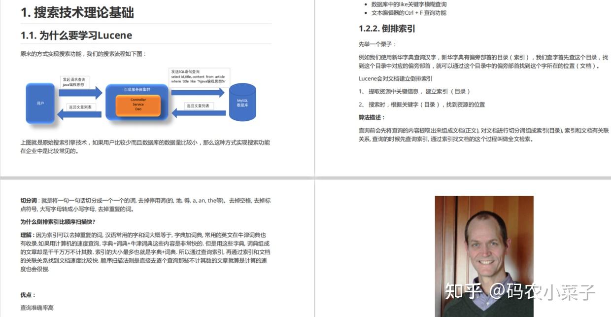 Lucene高级学习文档看完已经跪了，真的强 - 知乎