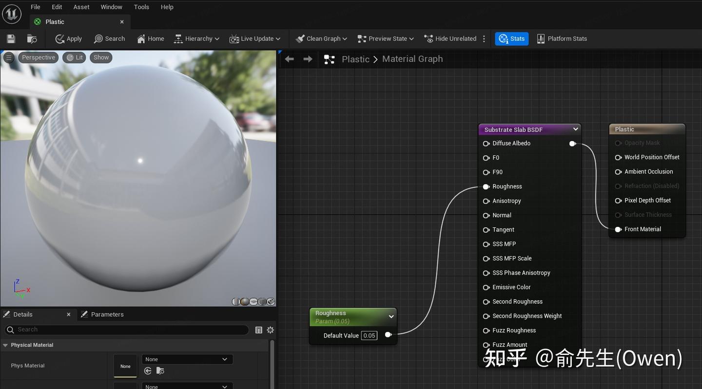 UE5 Substrate 01 基础材质-Slab和材质表面 - 知乎