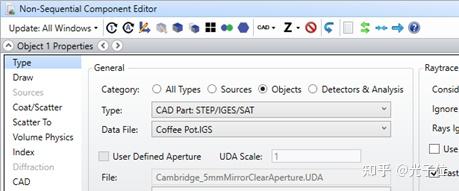Zemax光学建模案例（2）-如何导入CAD物体 - 知乎