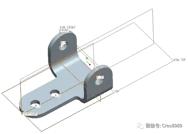 Proe/Creo实例建模解析-铰链 - 知乎