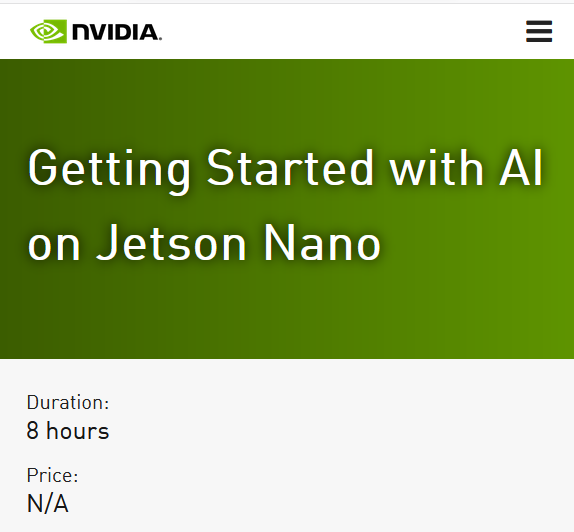 Jetson NANO新手必须课程，还有证书可以拿！ - 知乎