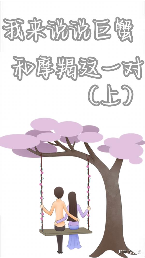 我来说说巨蟹和摩羯这一对（上） 知乎