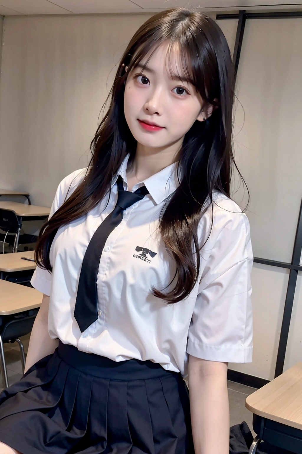 Ai美女甜美气质的校花 知乎