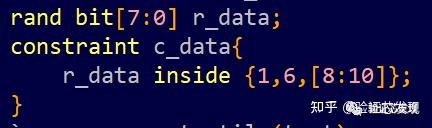 SystemVerilog | inside的常见使用方法 - 知乎