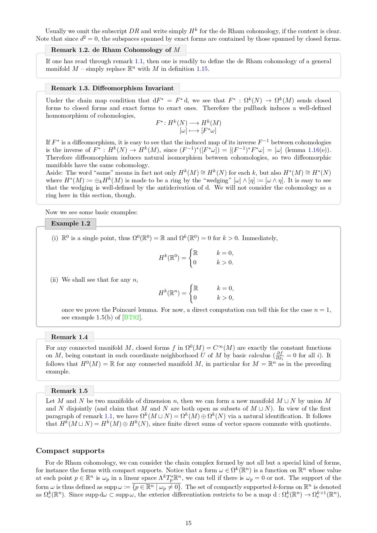 欧氏空间上的de Rham Theory - Bott&Tu学习笔记 - 知乎