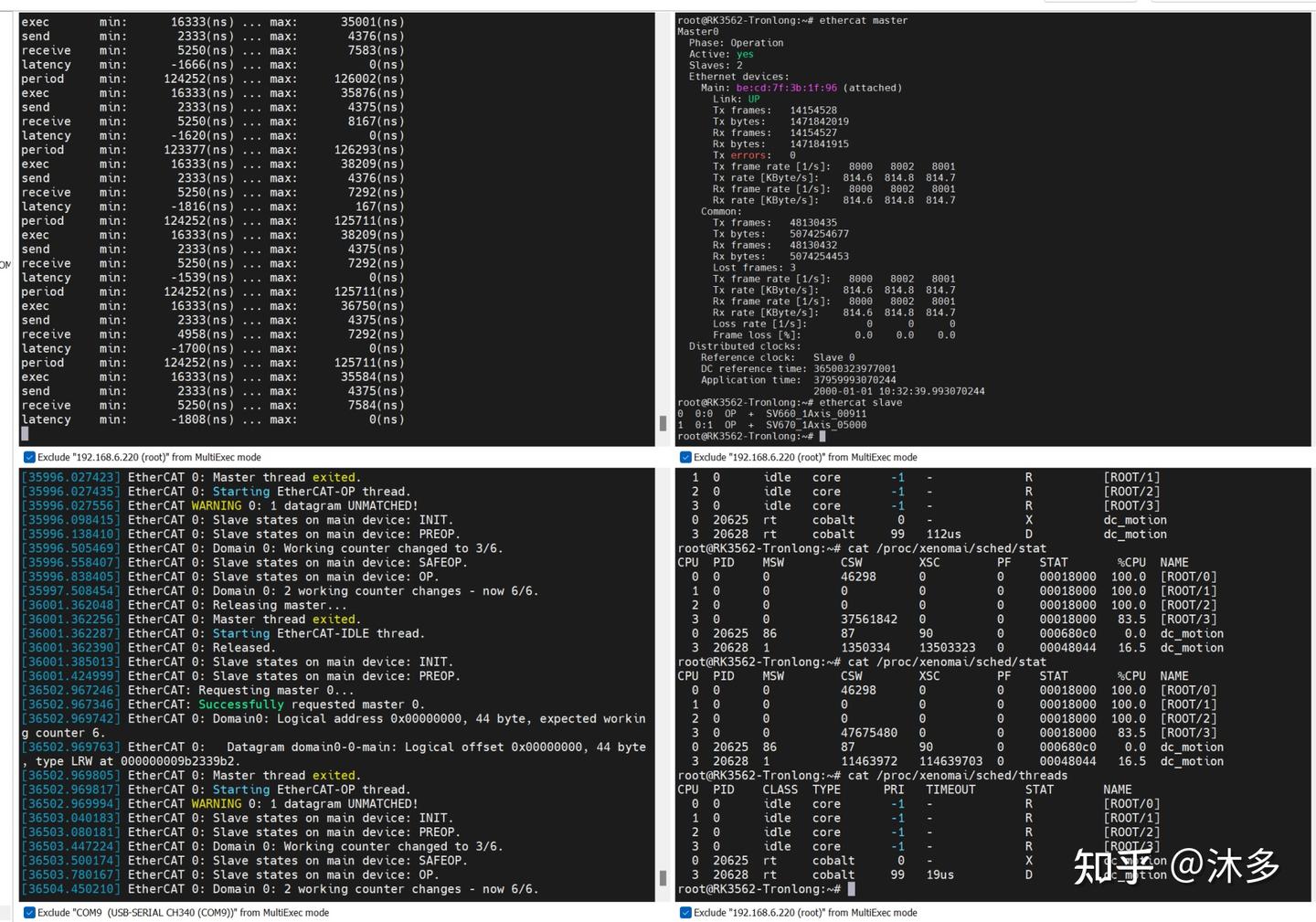 RK3588/RK3568/RK3576/RK3562平台 IgH EthercAT主站编译安装及测试 - 知乎