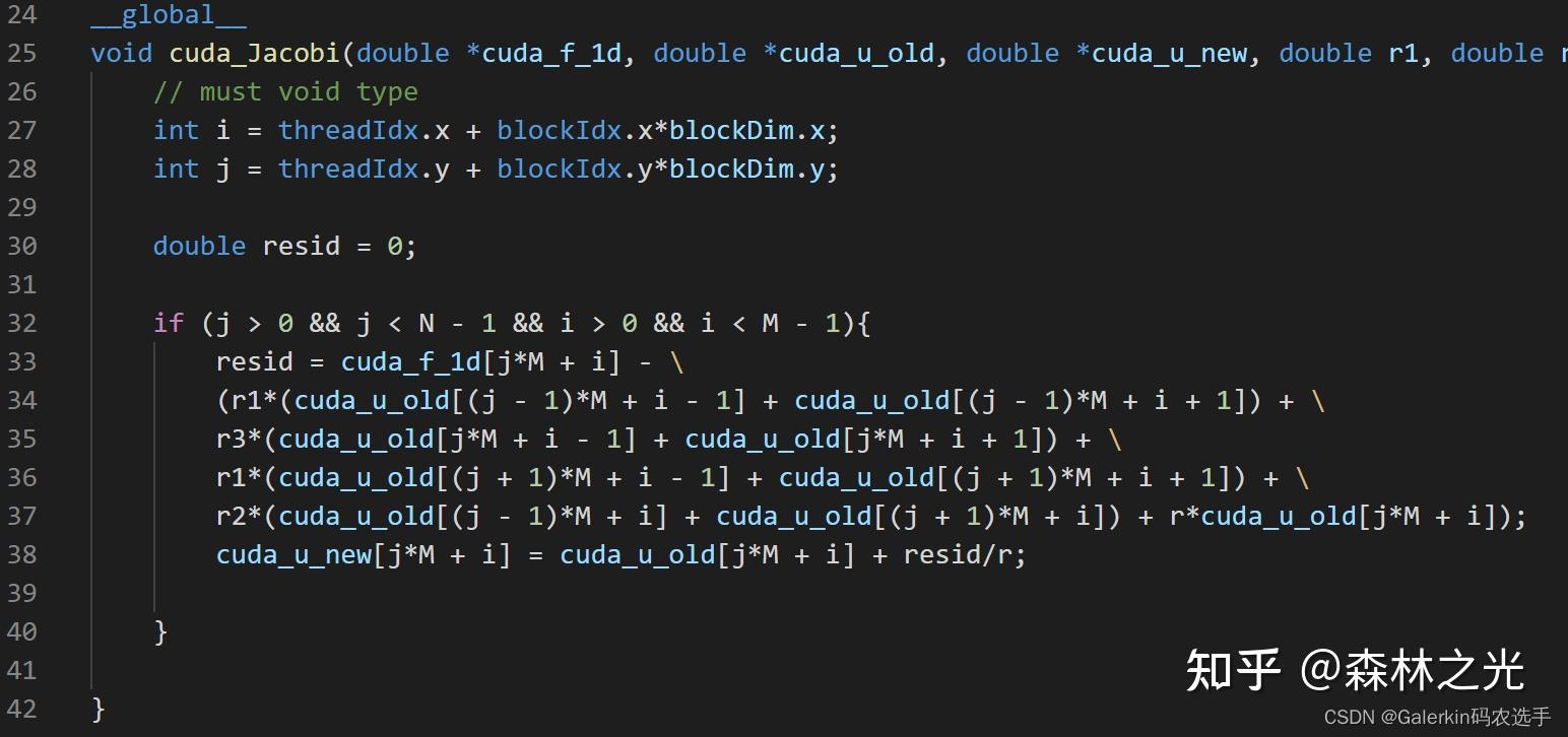 适合数学系上手的cuda编程项目-Jacobi和MINRES并行算法 - 知乎