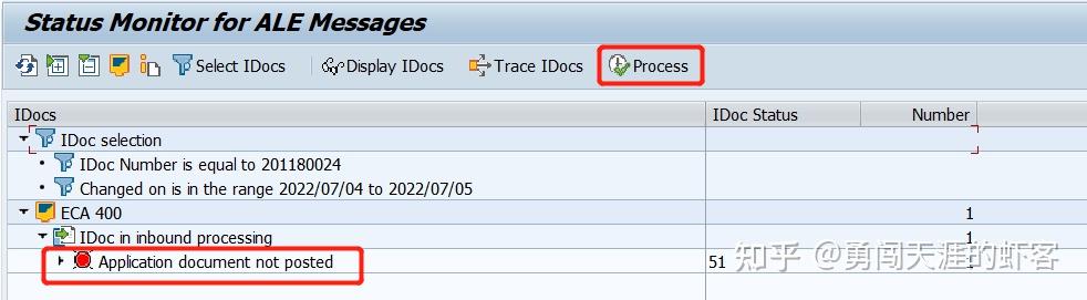 SAP IDoc初阶之BD87 Reprocess IDoc - 知乎