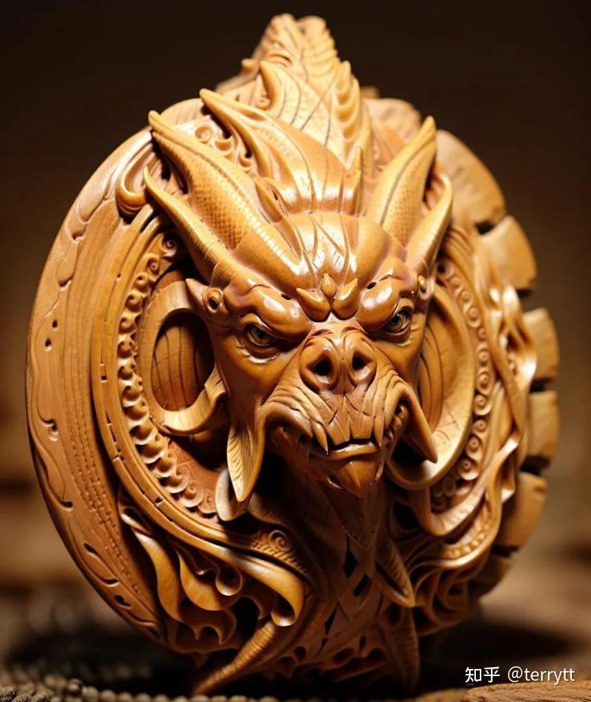中国风坚果雕刻 Chinese nut carving Lora 展示 - 知乎