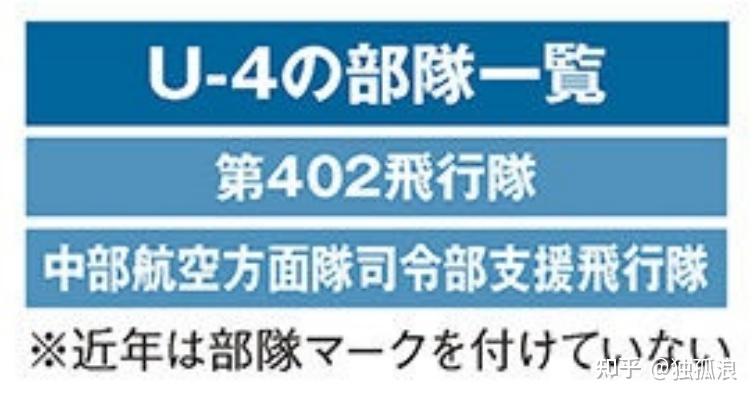 日本自卫队战机图鉴36（U-4） - 知乎
