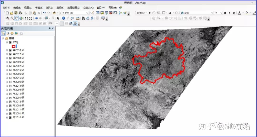 ENVI结合ArcGIS制作2001-2018年NDVI趋势图(附实用工具和数据下载) - 知乎
