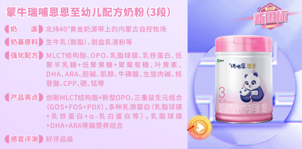 创新MLCT结构脂+新型OPO|蒙牛瑞哺恩恩至新国标产品深度评测来了！ - 知乎