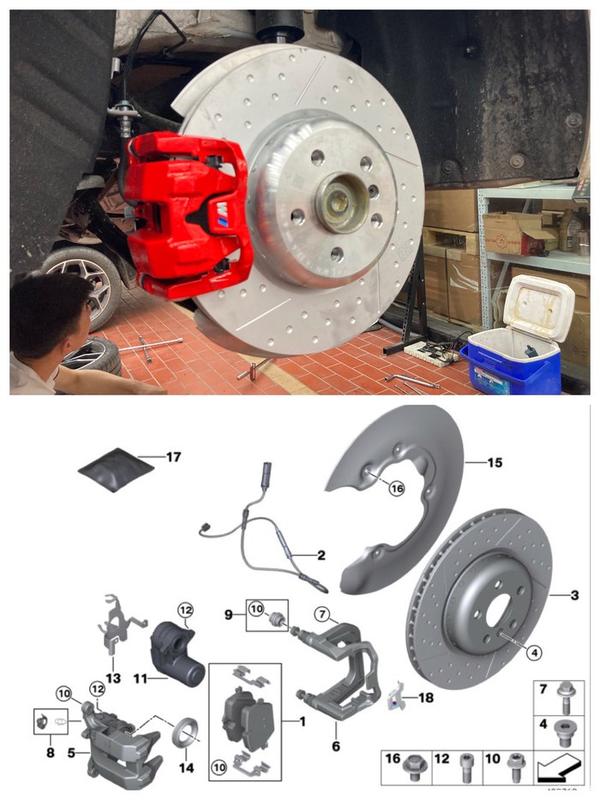 M40i升级之路——卡钳篇之簧下质量大参考（另附G底盘刹车大全） - 知乎