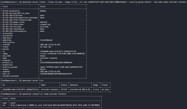 openstack安装部署测试-创建一个实例 - 知乎