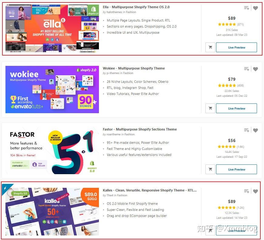 如何在Themeforest上购买Shopify模板（图文教程） - 知乎