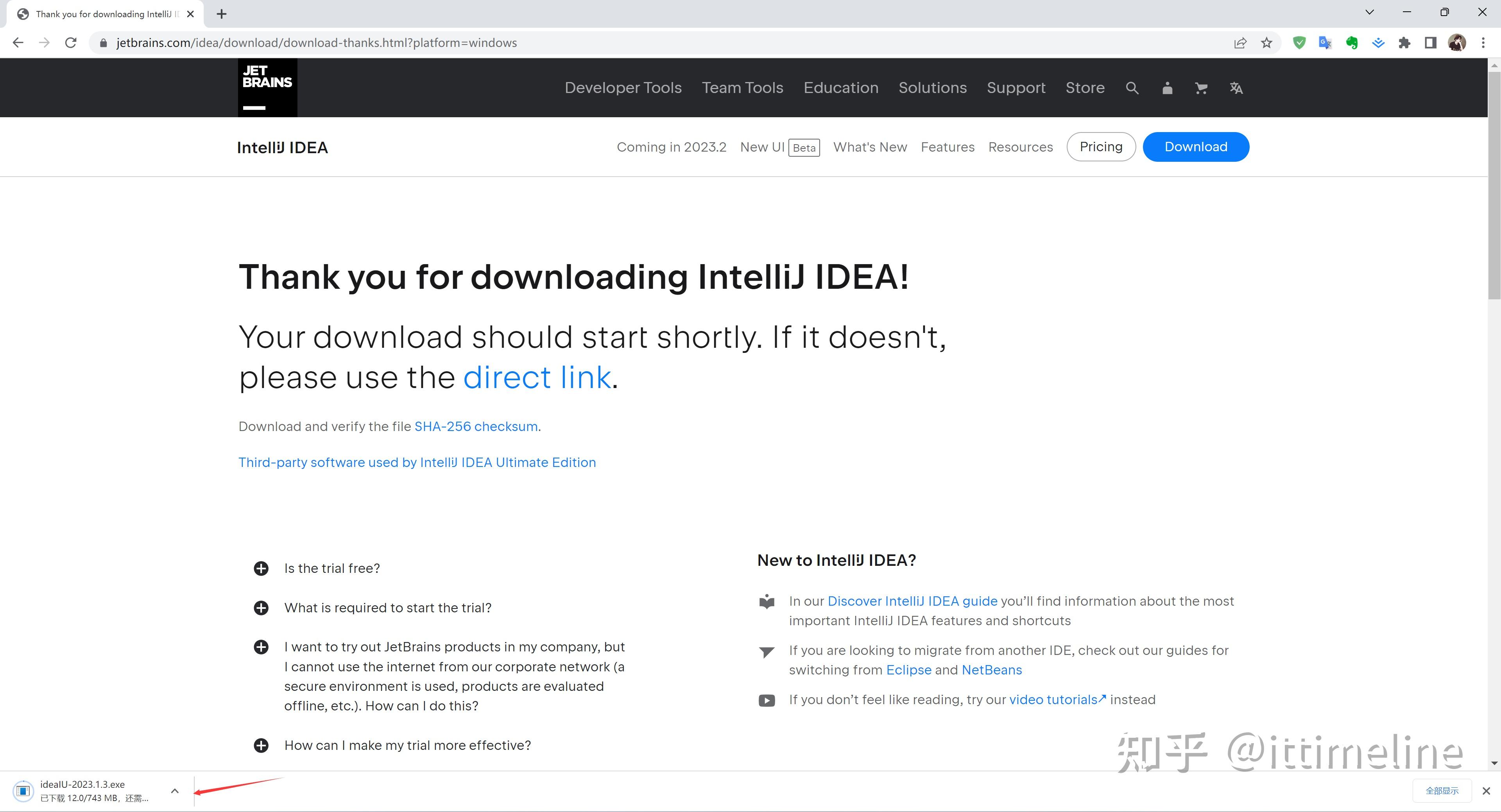Windows版IntelliJ IDEA 2023.1开发Java项目 - 知乎