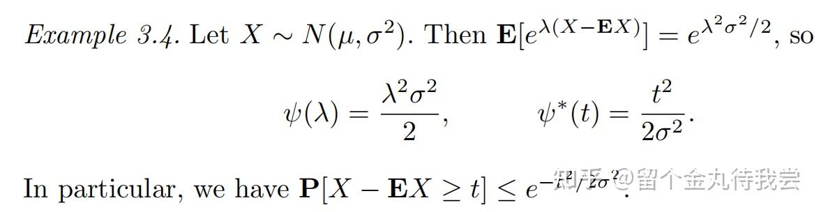 the Cramér–Chernoff bounding method与 sub-Gaussian random variable - 知乎