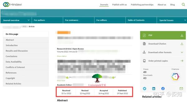 截稿汇总：1-2个月录用SCI&EI，10月初截稿 - 知乎