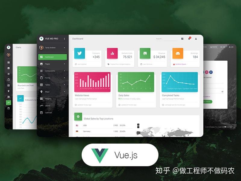 10+个很酷的Vue.js组件，模板和demo示例 - 知乎