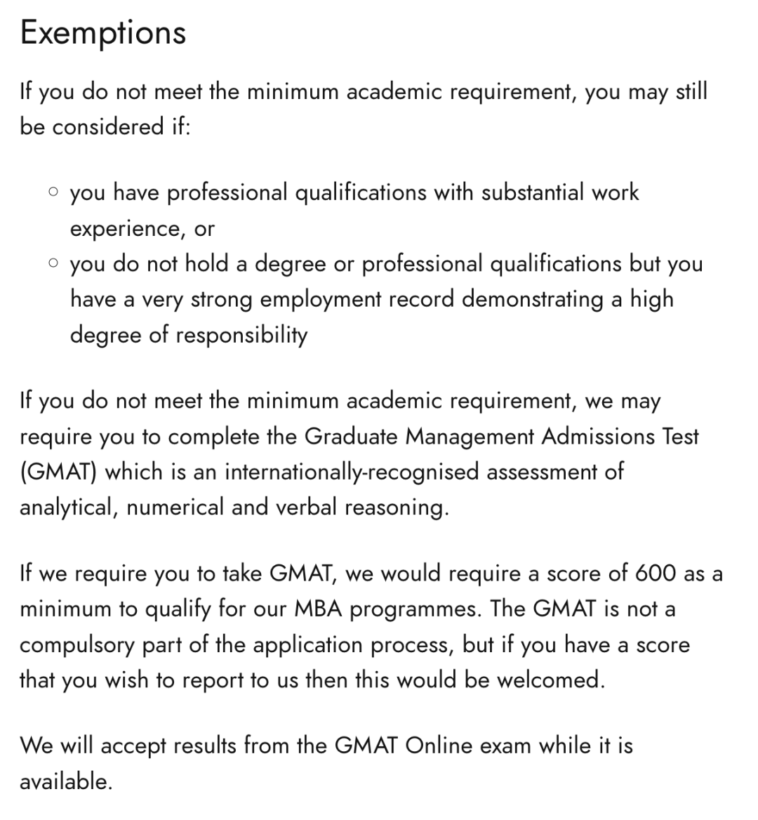 英国留学 | 多所院校明确要求提交GMAT/GRE成绩！ - 知乎