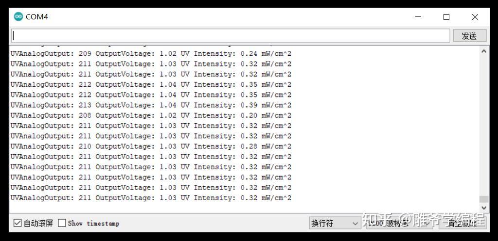【雕爷学编程】Arduino动手做（143）---ML8511紫外线传感器模块 - 知乎