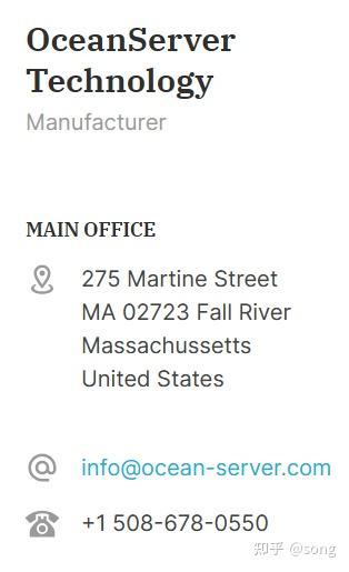 关于OceanServer Technology - 知乎