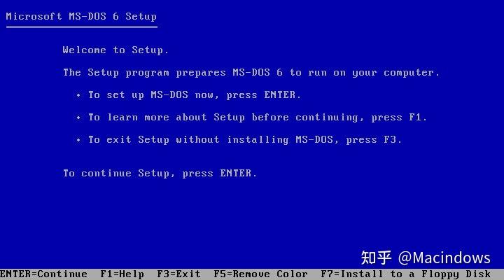 回顾一下历代ms Dos 知乎