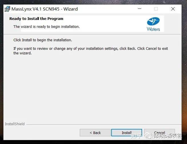 waters质谱软件masslynx安装教程 - 知乎