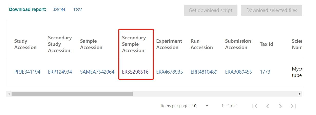 藉由样本编号从ENA批量下载的方法 - 知乎