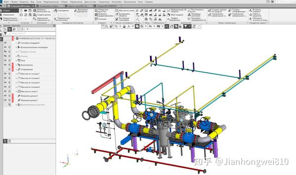 说说俄罗斯三维建模软件：KOMPAS-3D（КОМПАС-3D v20） - 知乎