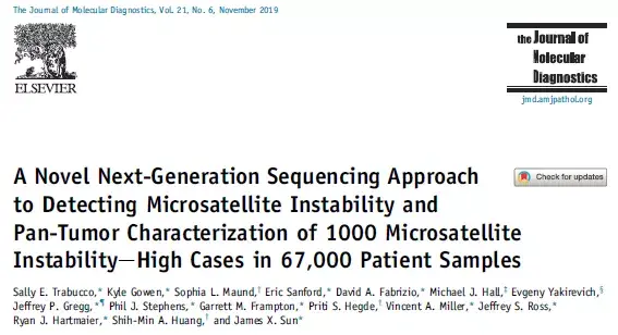 6.7万肿瘤患者样本NGS检测MSI的数据启示 - 知乎
