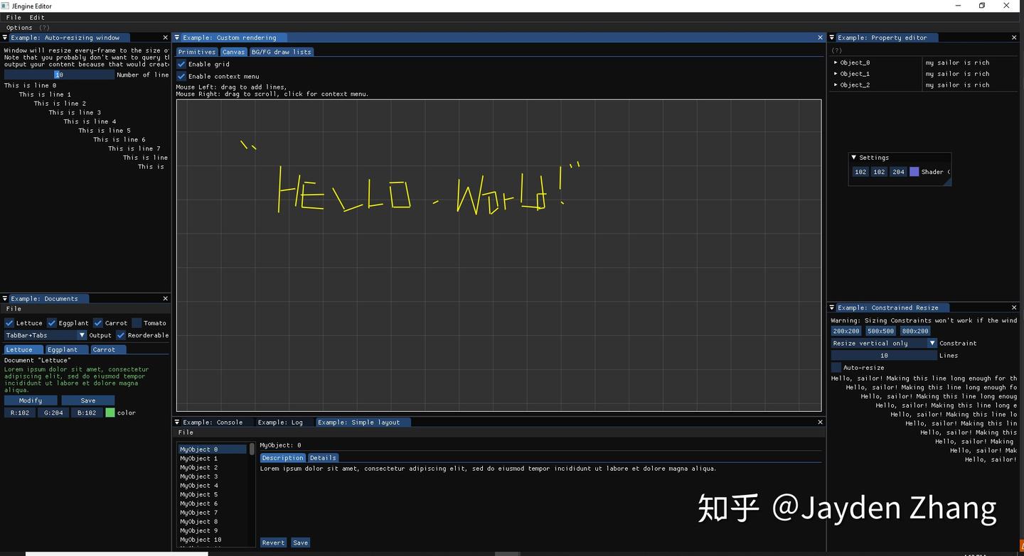 C++ Game Engine (Hazel) 学习笔记 - 8. Imgui Docking - 知乎