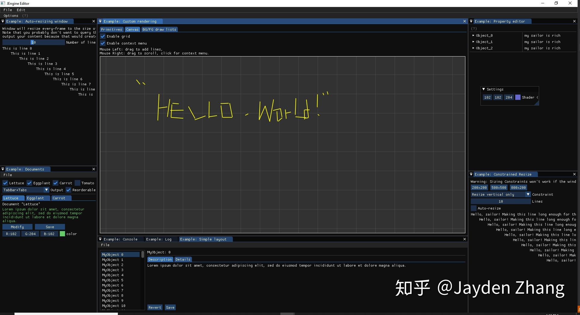 C++ Game Engine (Hazel) 学习笔记 - 8. Imgui Docking - 知乎