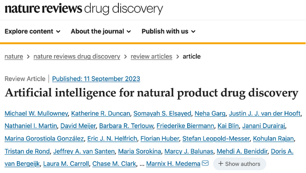 Nat Rev Drug Discov｜AI如何应用于天然药物发现 - 知乎