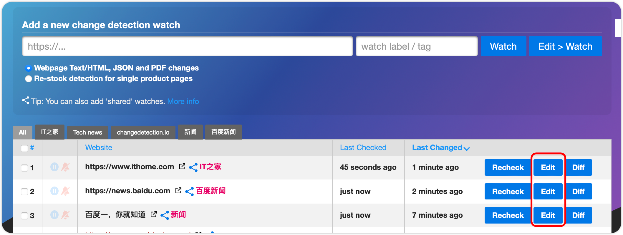 Docker教程：14.5K Star开源页面差异化检测、补货监控工具—— Changedetection.io - 知乎